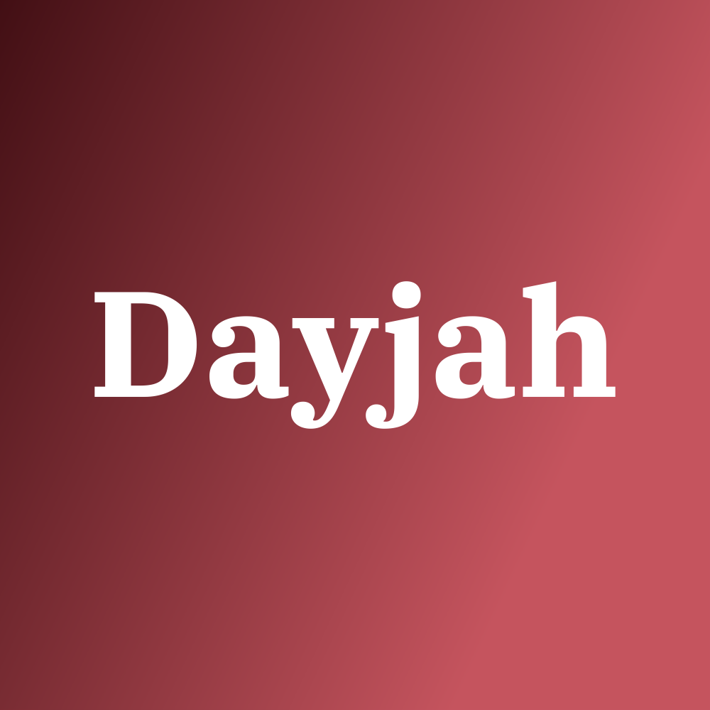 Dayjah.com - DigiNames - Make a name for yourself in the digital world™